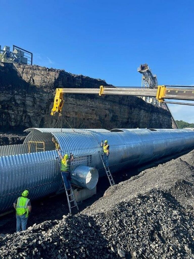Eureka Stone Quarry Conveyor – Young Galvanizing, Inc.