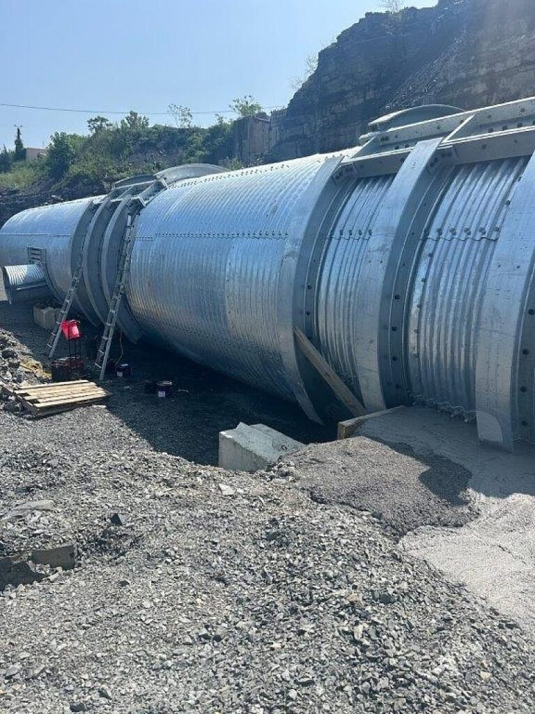 Eureka Stone Quarry Conveyor – Young Galvanizing, Inc.